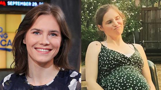 “Pregspreading” Amanda Knox Expecting Baby No. 2