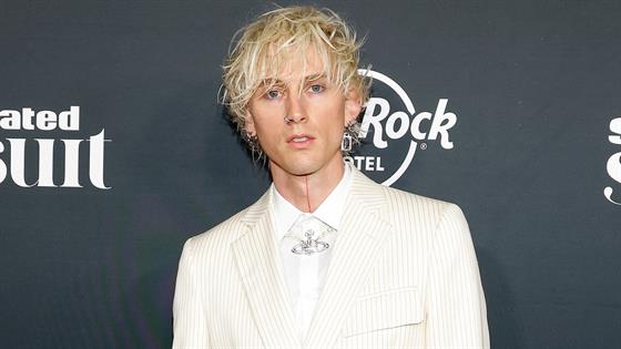 MGK Shares Photo of His, Megan Fox's Baby Girl Saga Blade Bonding With ...