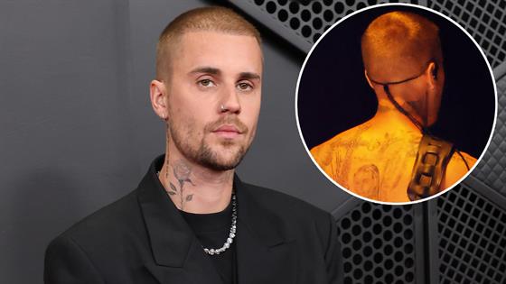 Justin Bieber Debuts Massive Back Tattoo During Grammys 2026 Performance