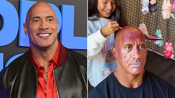 Dwayne Johnson Proves He’s The Ultimate Girl Dad With Complete Makeover ...