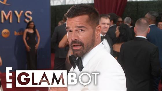 Ricky Martin: 2024 Emmys E! Glambot