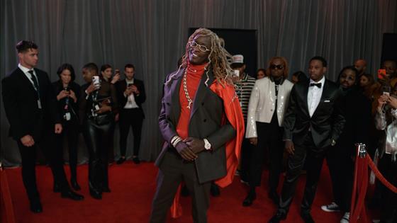 Young Thug - 2020 Grammy Awards Glambot