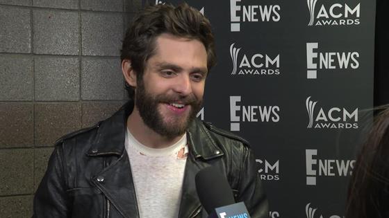 Thomas Rhett Can't Stop Smiling Over ACM Awards Win