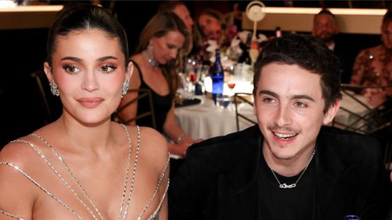 Did Kylie Jenner’s Golden Globes Name Card Have Timothée Chalamet’s ...