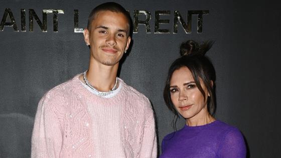 Victoria Beckham Supports Son Romeo at Fashion Week Amid Family Drama