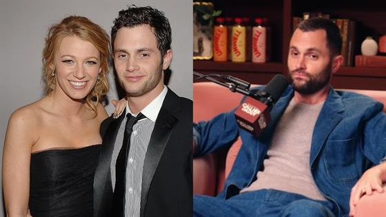 Penn Badgley Makes Rare Comment on Dating Ex Blake Lively During Gossip ...