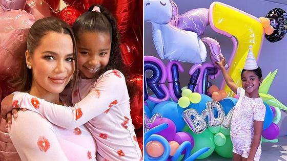 Khloé Kardashian's Daughter True Thompson Celebrates 7th Birthday at ...