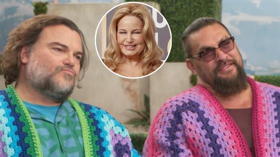 Jason Momoa & Jack Black Reveal What It’s Like Working With Jennifer ...